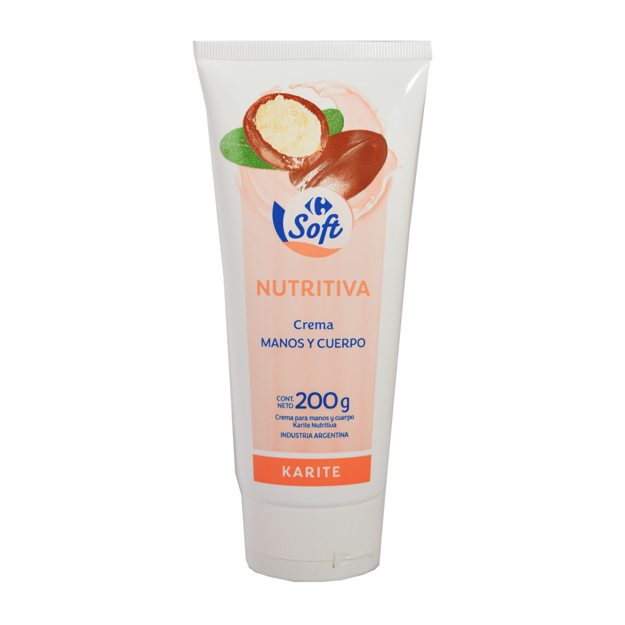 Crema corporal Carrefour soft nutritiva karite 200 g. - Carrefour