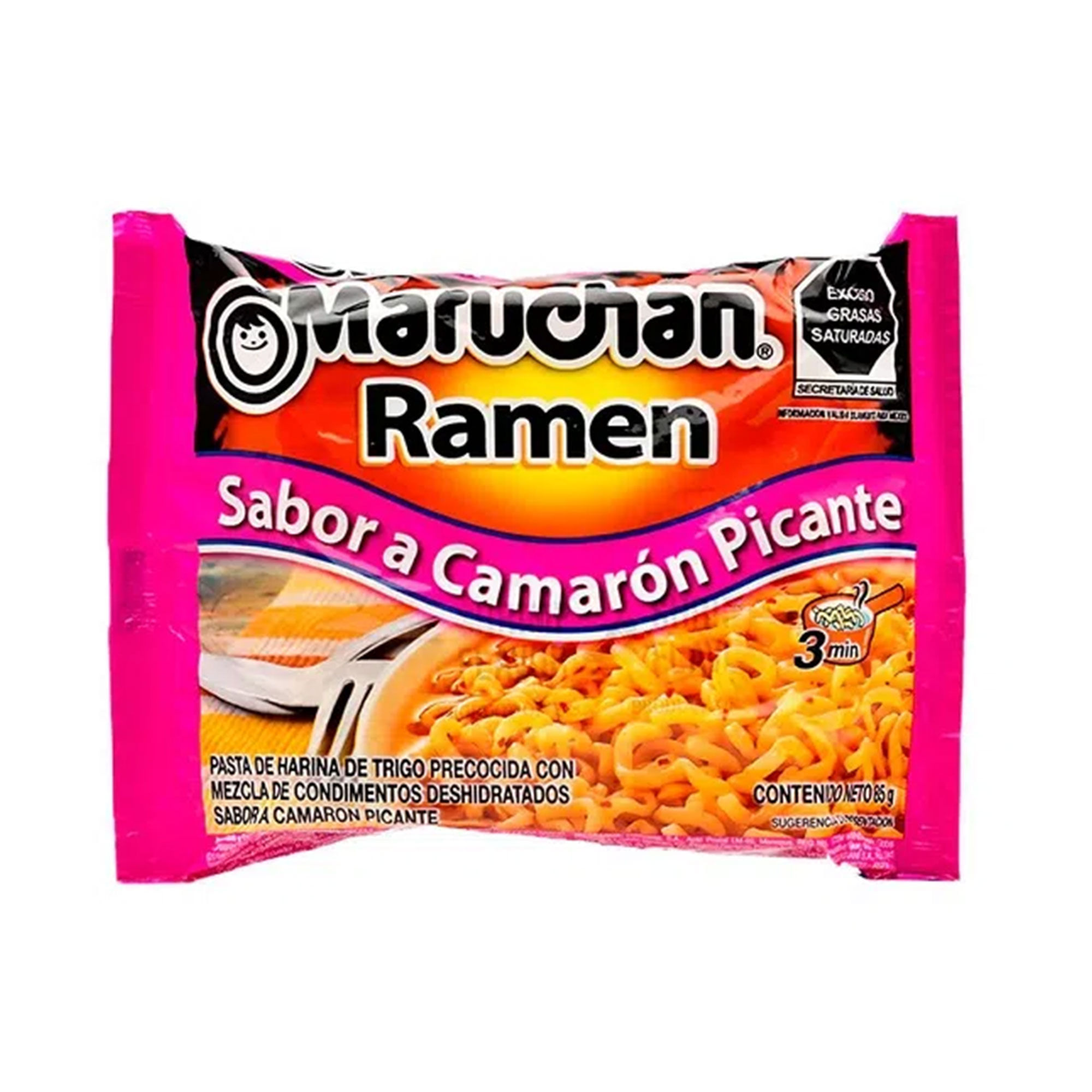 Sopa de fideos Maruchan camaron picante 85 g. - Carrefour
