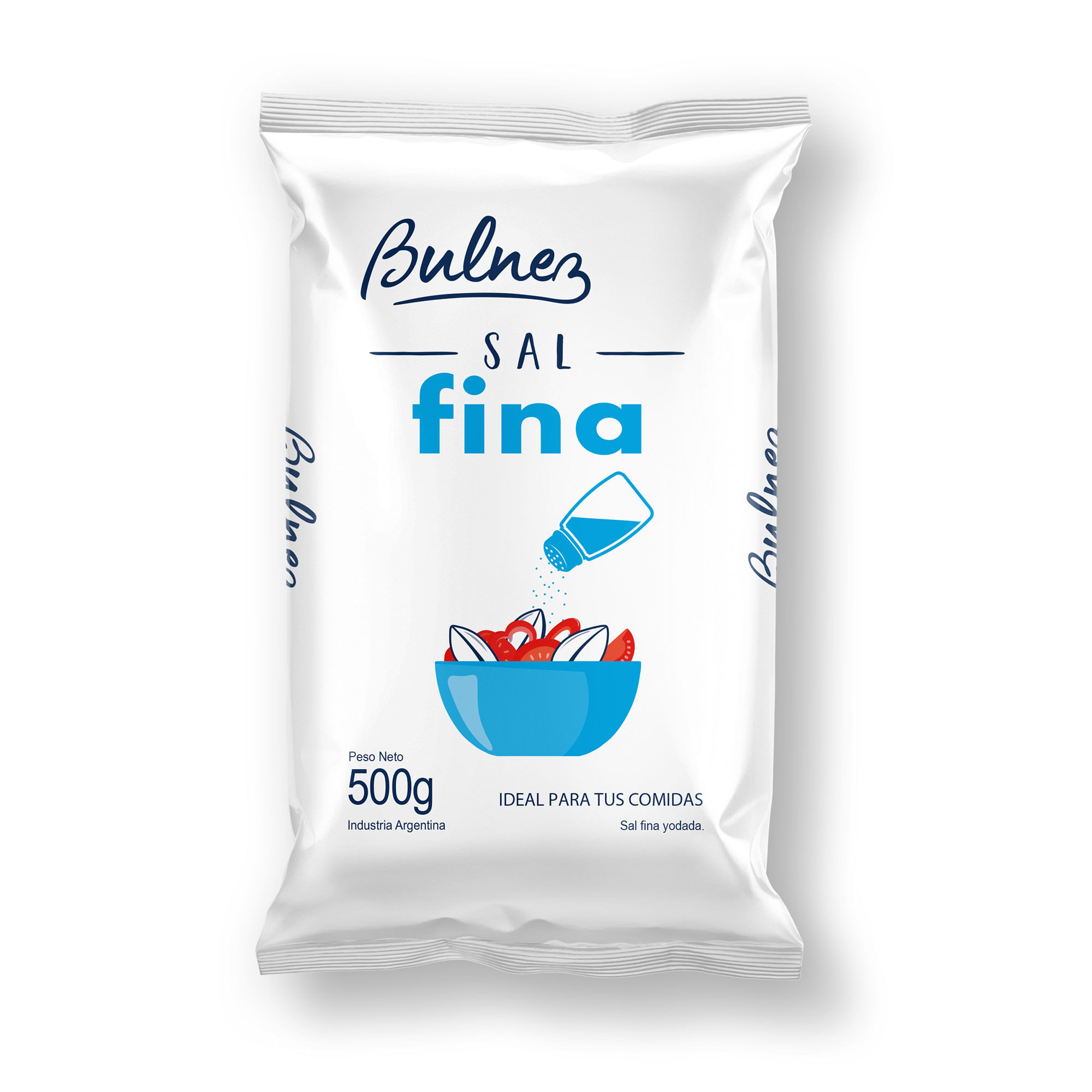 Sal fina Bulnez en bolsa 500 g. - Carrefour