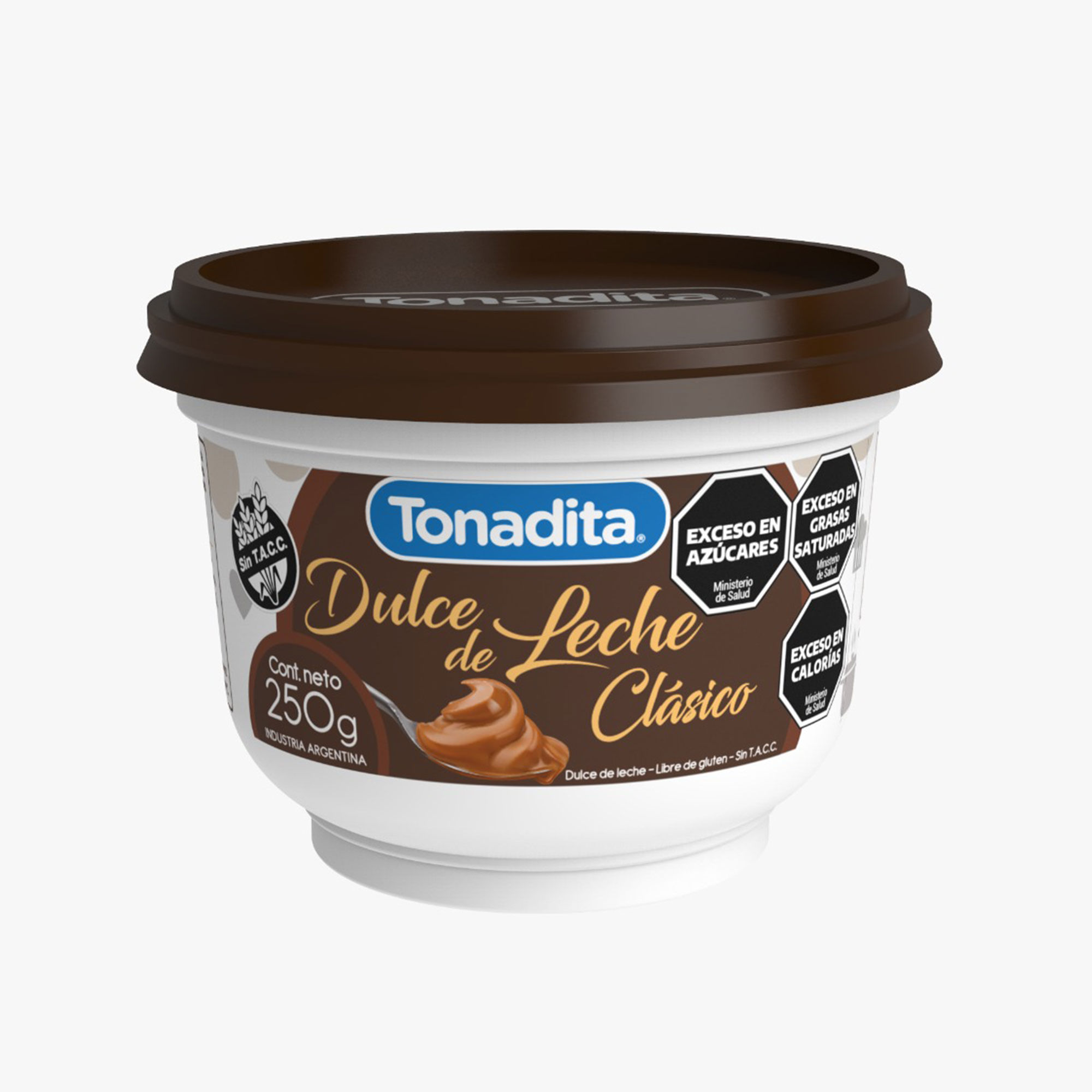 Dulce de leche familiar Tonadita en pote 250 g. - Carrefour