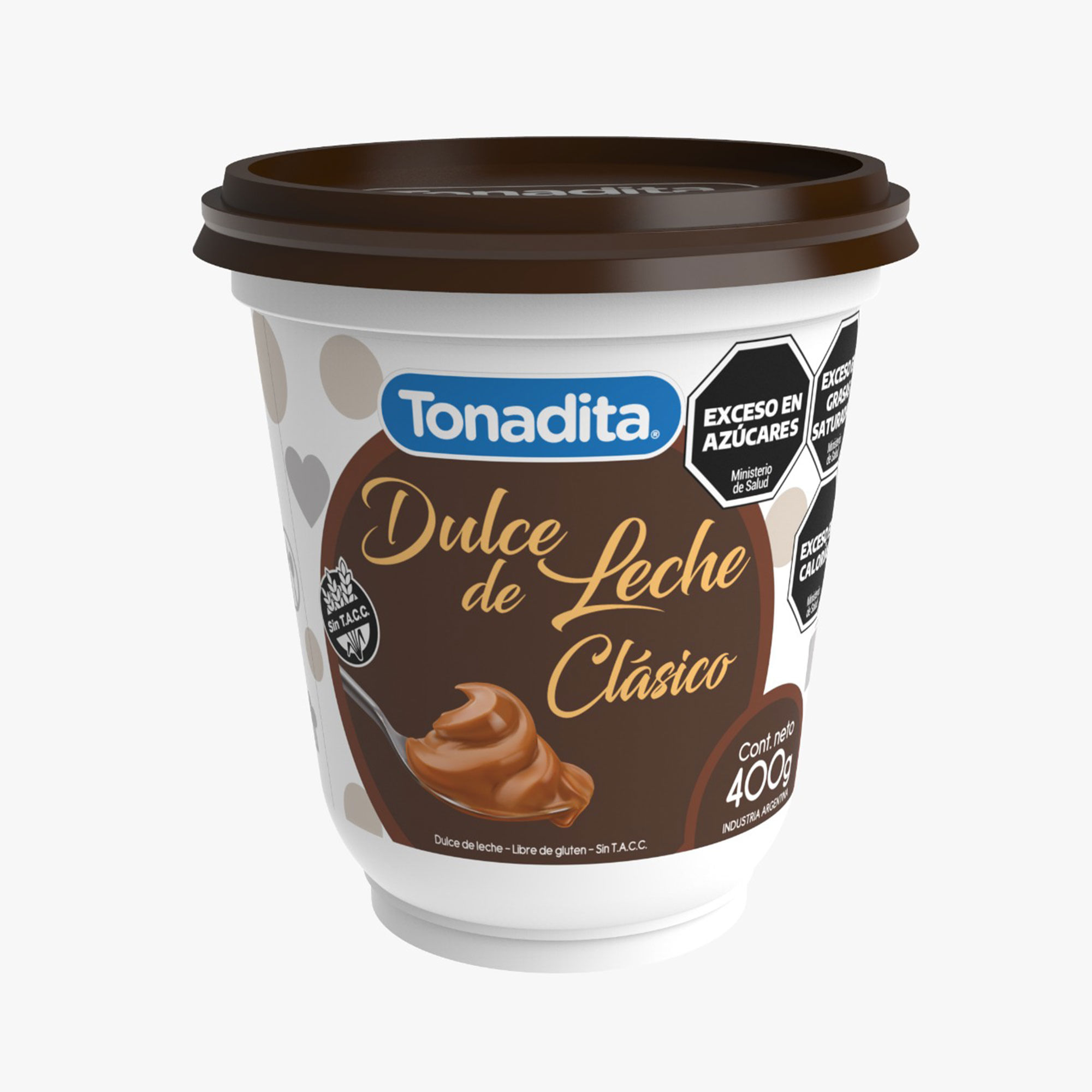 Dulce de leche familiar Tonadita en pote 400 g. - Carrefour