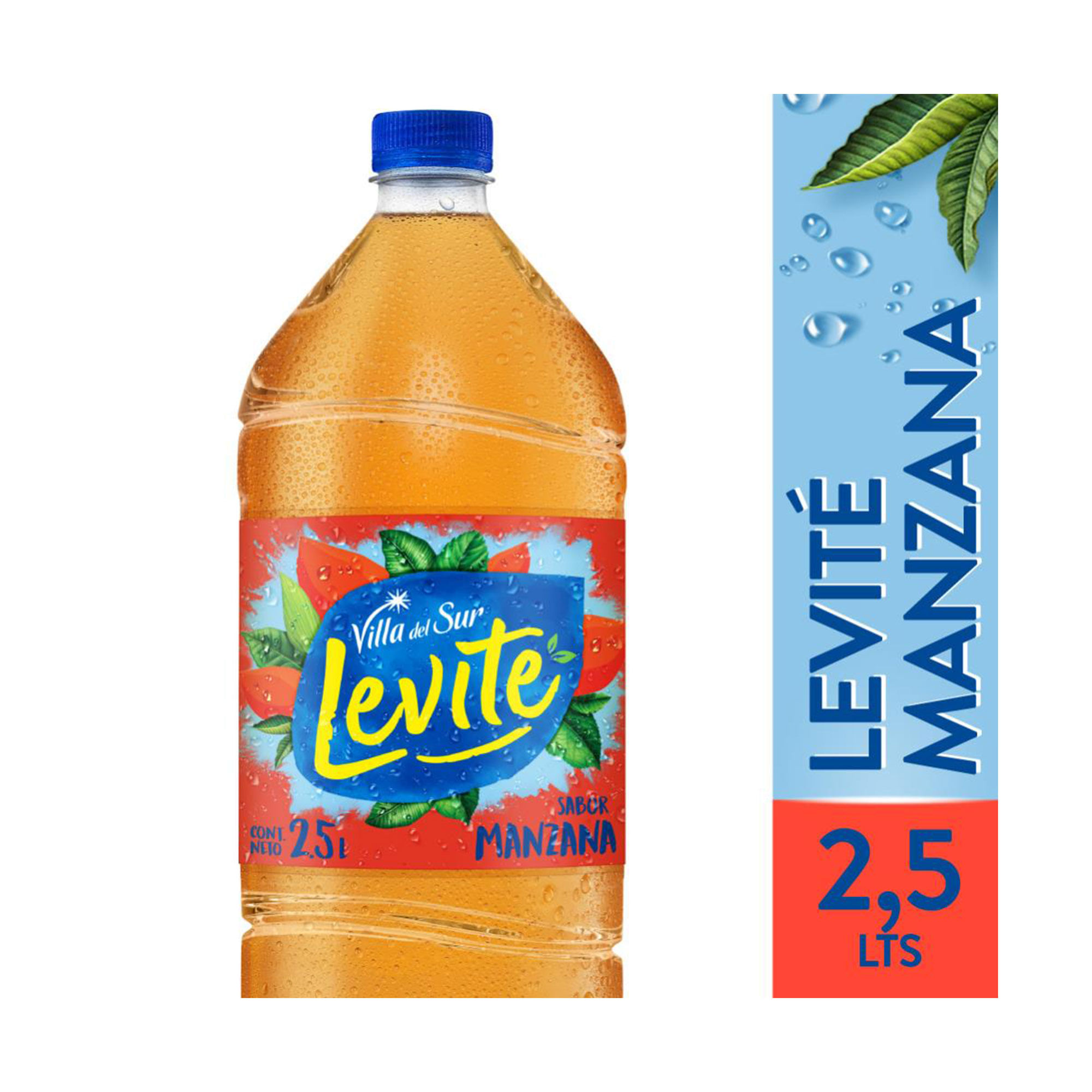 Agua saborizada de manzana Levité sin gas 2,25 lts - Carrefour