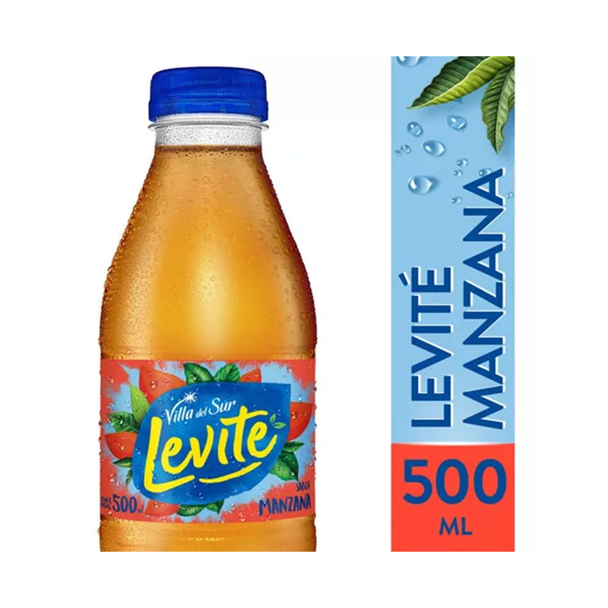Agua saborizada de manzana Levité sin gas 500 ml - Carrefour