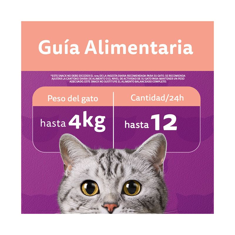 Snack para gato Whiskas salmón 40 grs - Carrefour