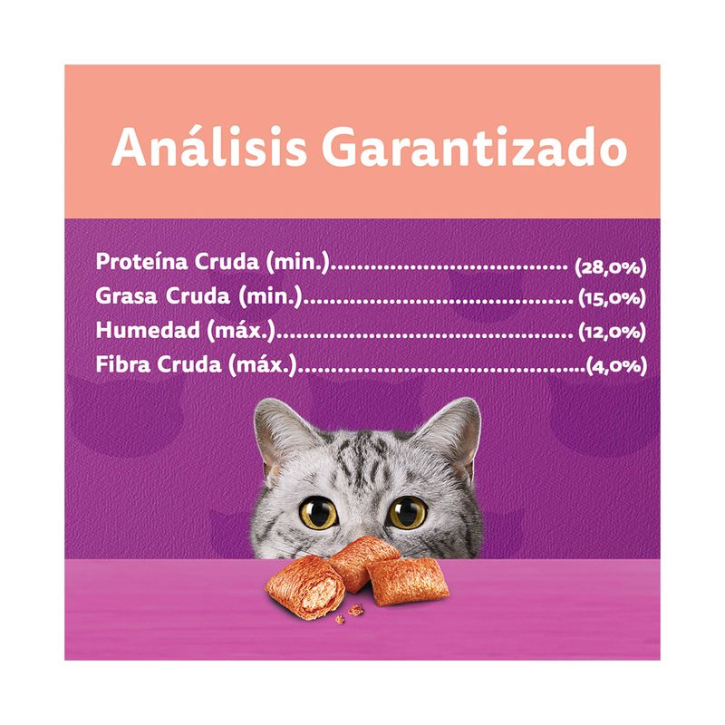 Snack para gato Whiskas salmón 80 grs - Carrefour
