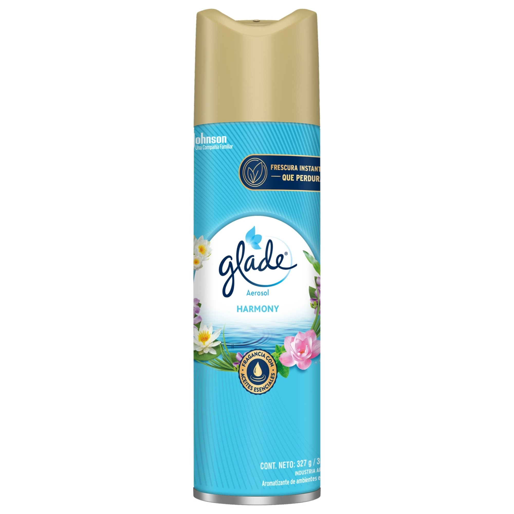 Desodorante de ambiente Glade harmony en aerosol 360 cc. - Carrefour