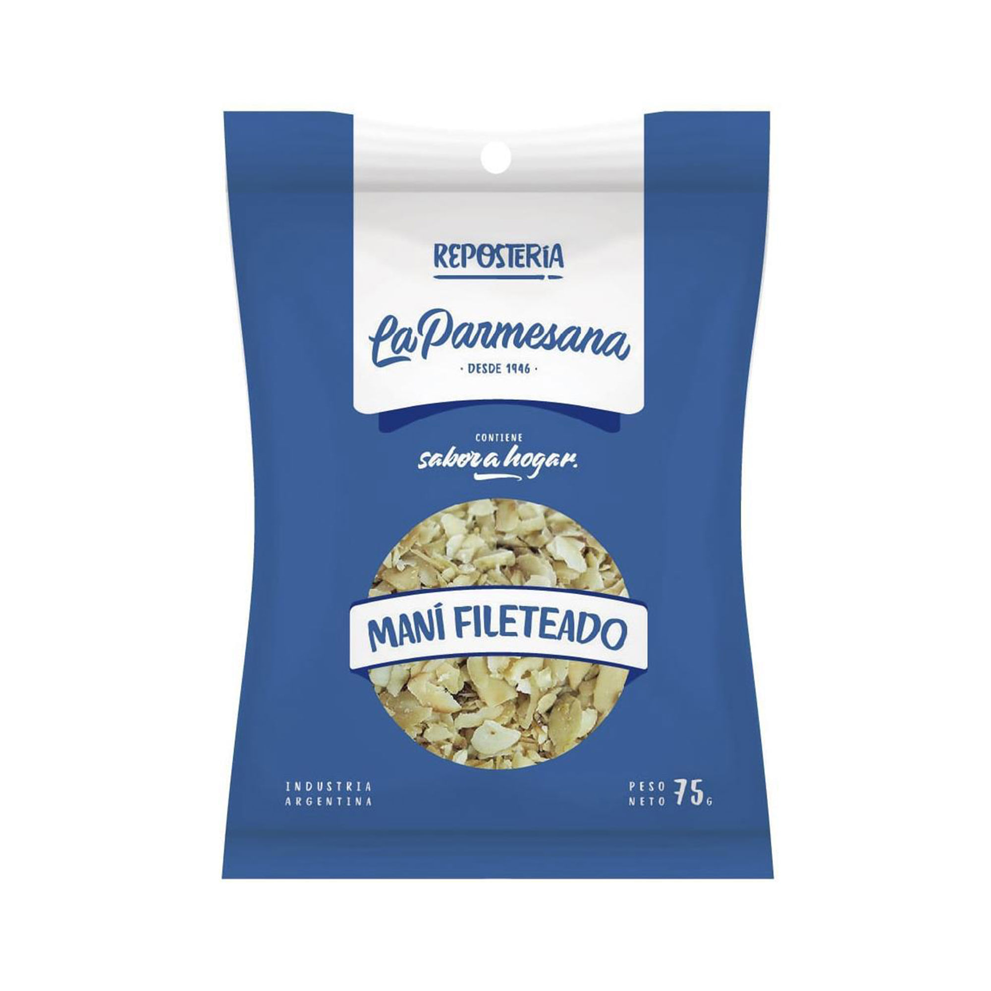 Maní fileteado La Parmesana 75 g. - Carrefour