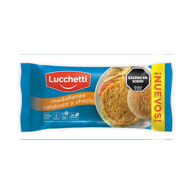 Medallón Luchetti de calabaza y choclo fp 340 g. - Carrefour