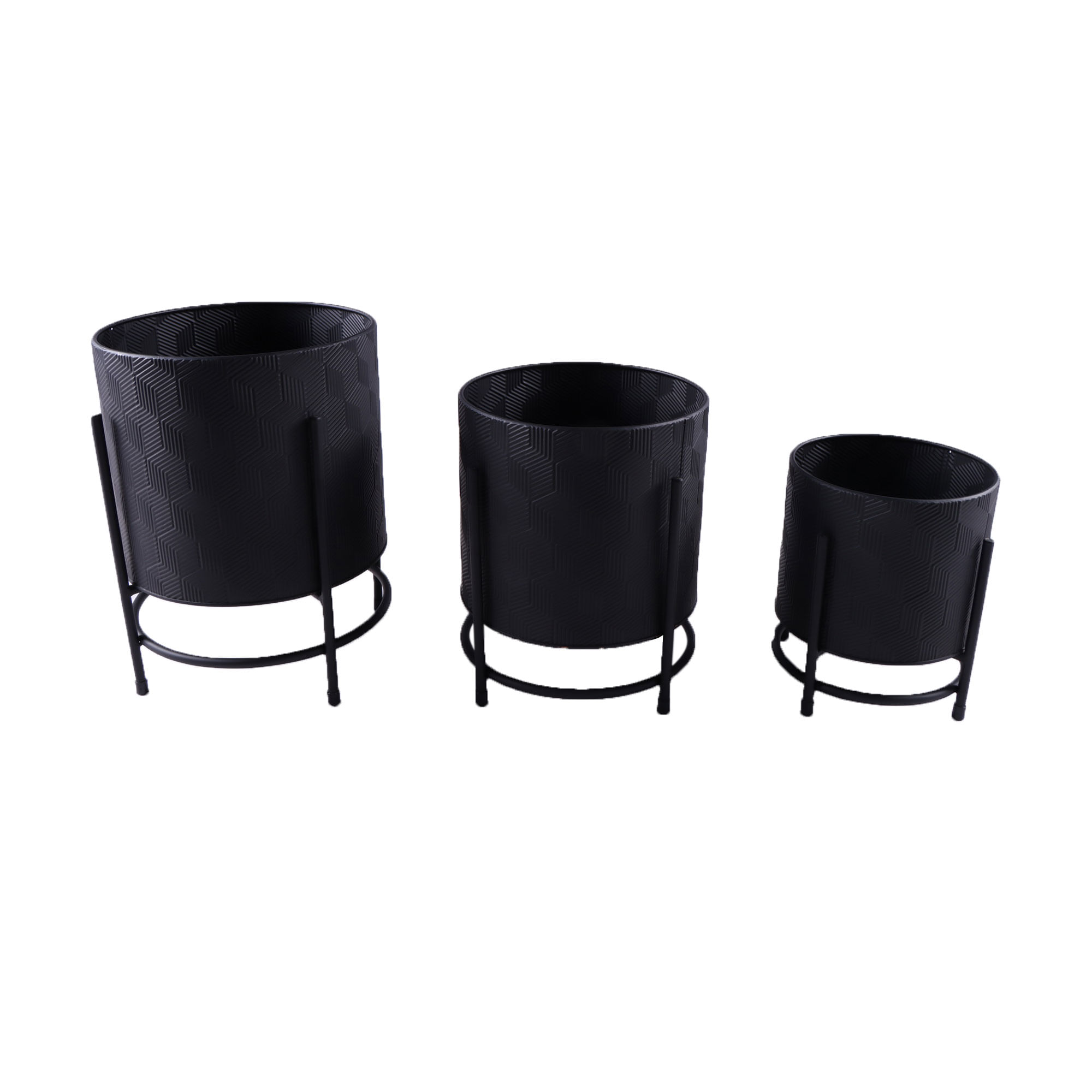 Portamacetas Carrefour Home Talle M Con Base Negro Carrefour