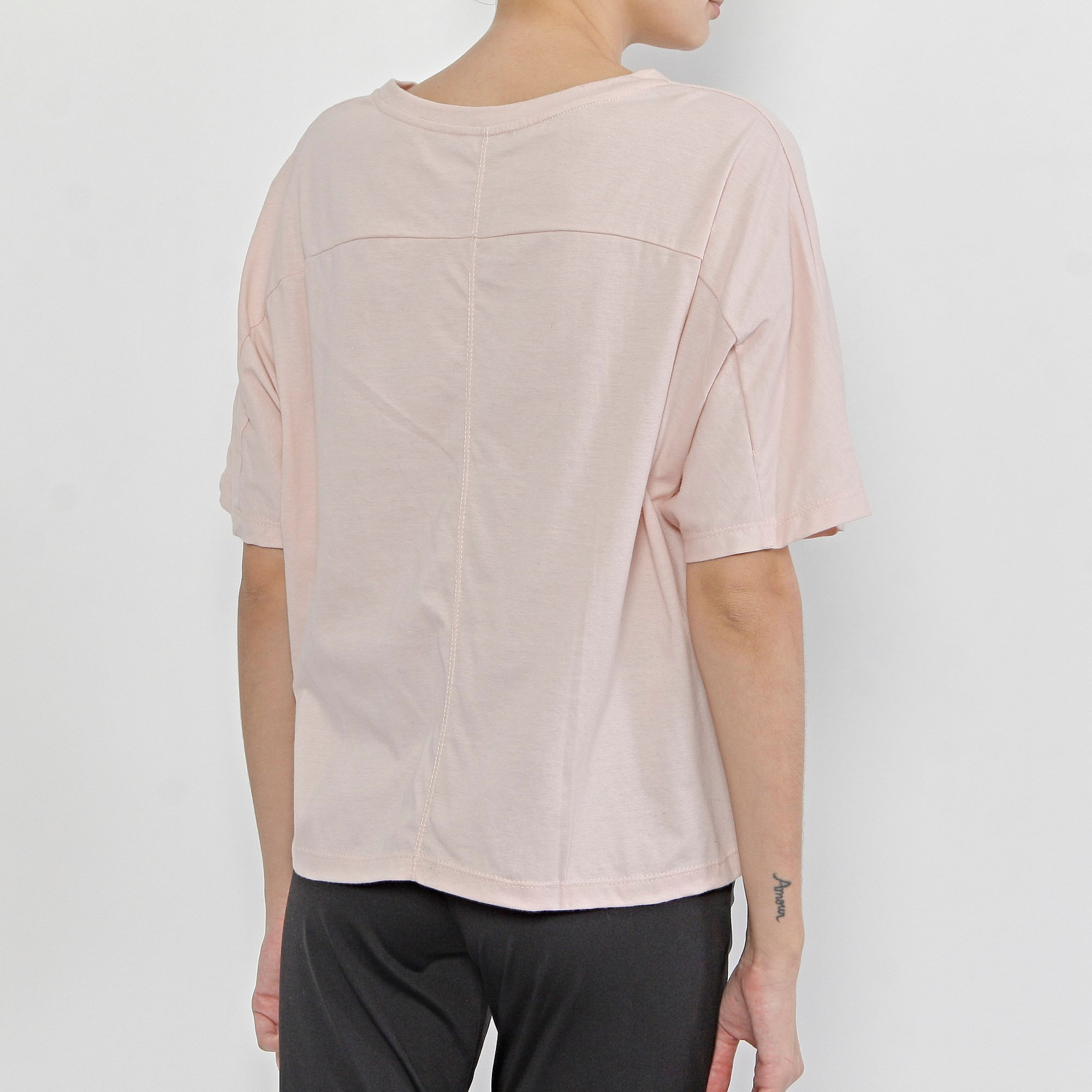 Remera algodón recortes Tex - Carrefour