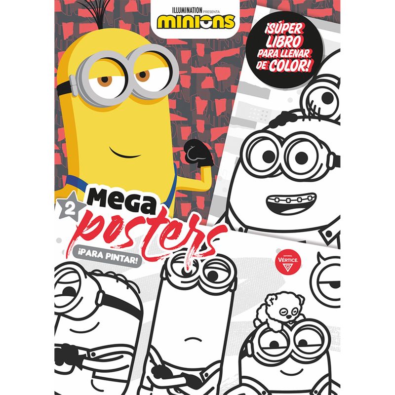 Libro Minions-Mega Posters - Carrefour