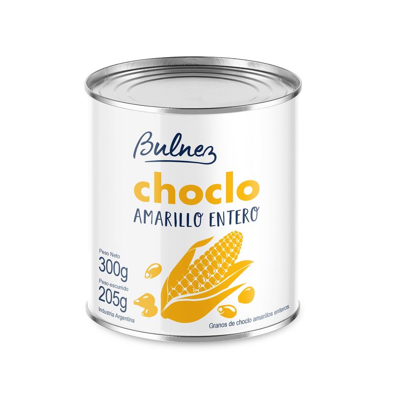 Choclo entero amarillo Bulnez en lata 300 g. - Carrefour