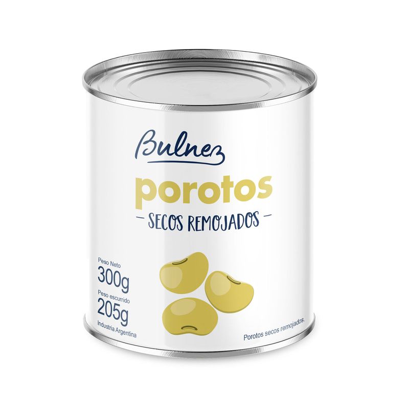 Poroto seco remojado Bulnez en lata 300 g. - Carrefour