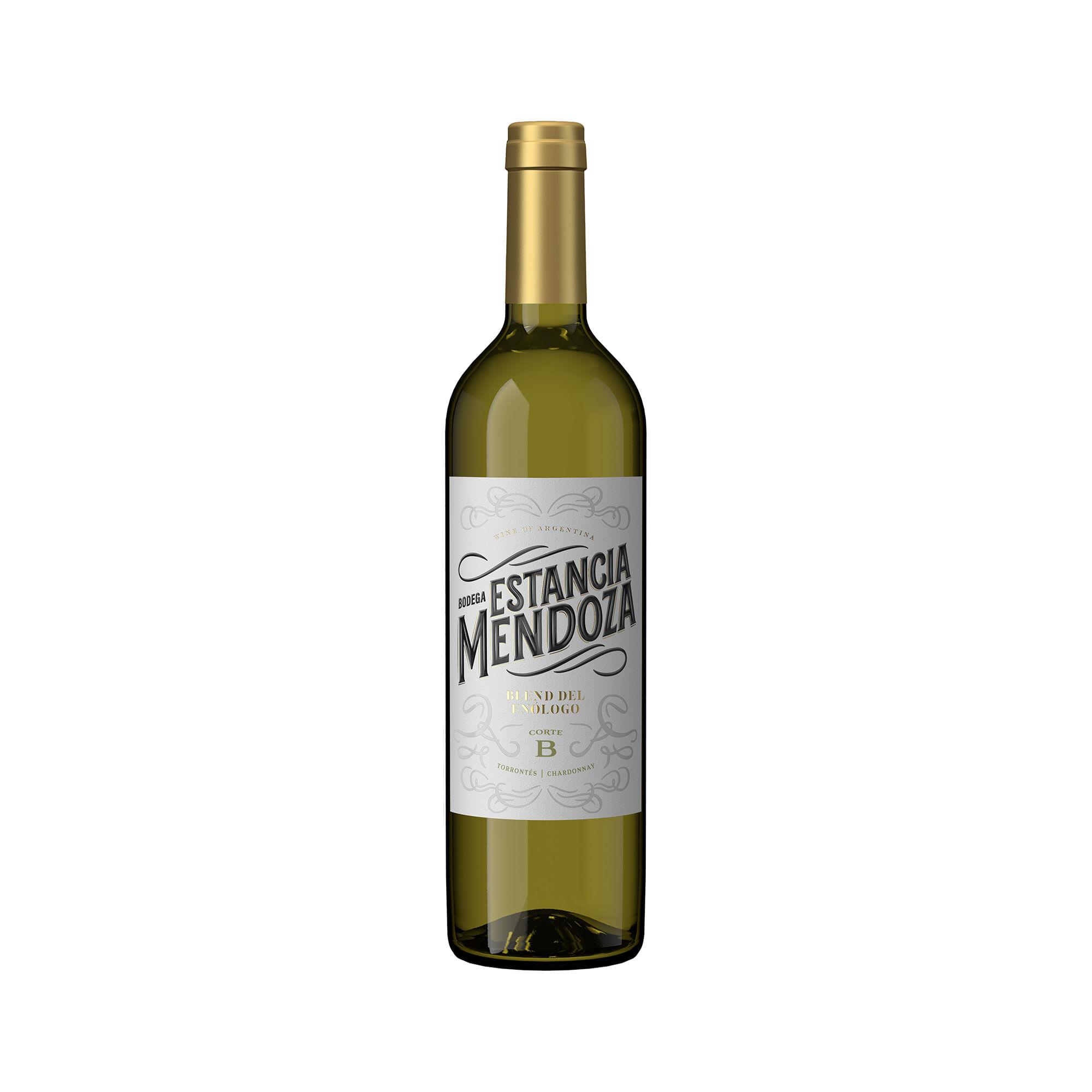 Vino blanco Torrontés Chardonnay Estancia Mendoza 750 ml - Carrefour