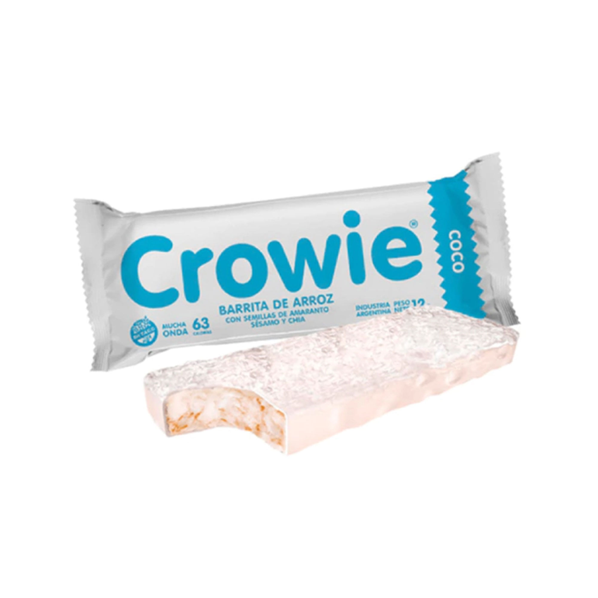 Barritas de arroz Crowie coco 12 g. - Carrefour