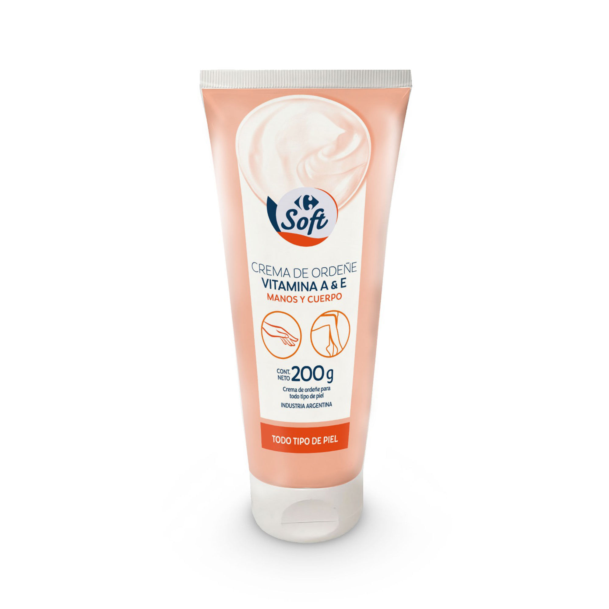 Crema de ordeñe Carrefour Soft en pomo 200 g. - Carrefour