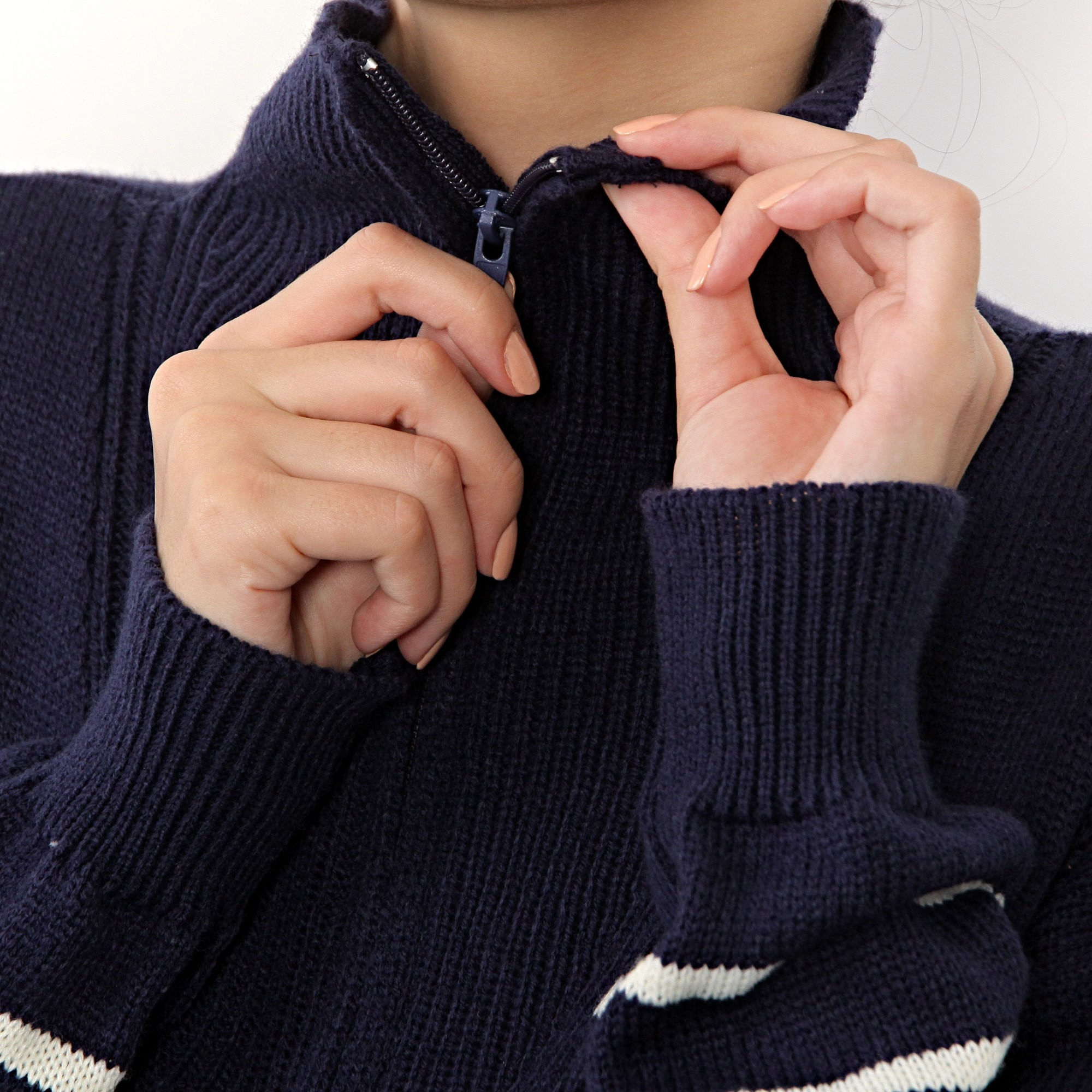 Sweater medio cierre Tex - Carrefour