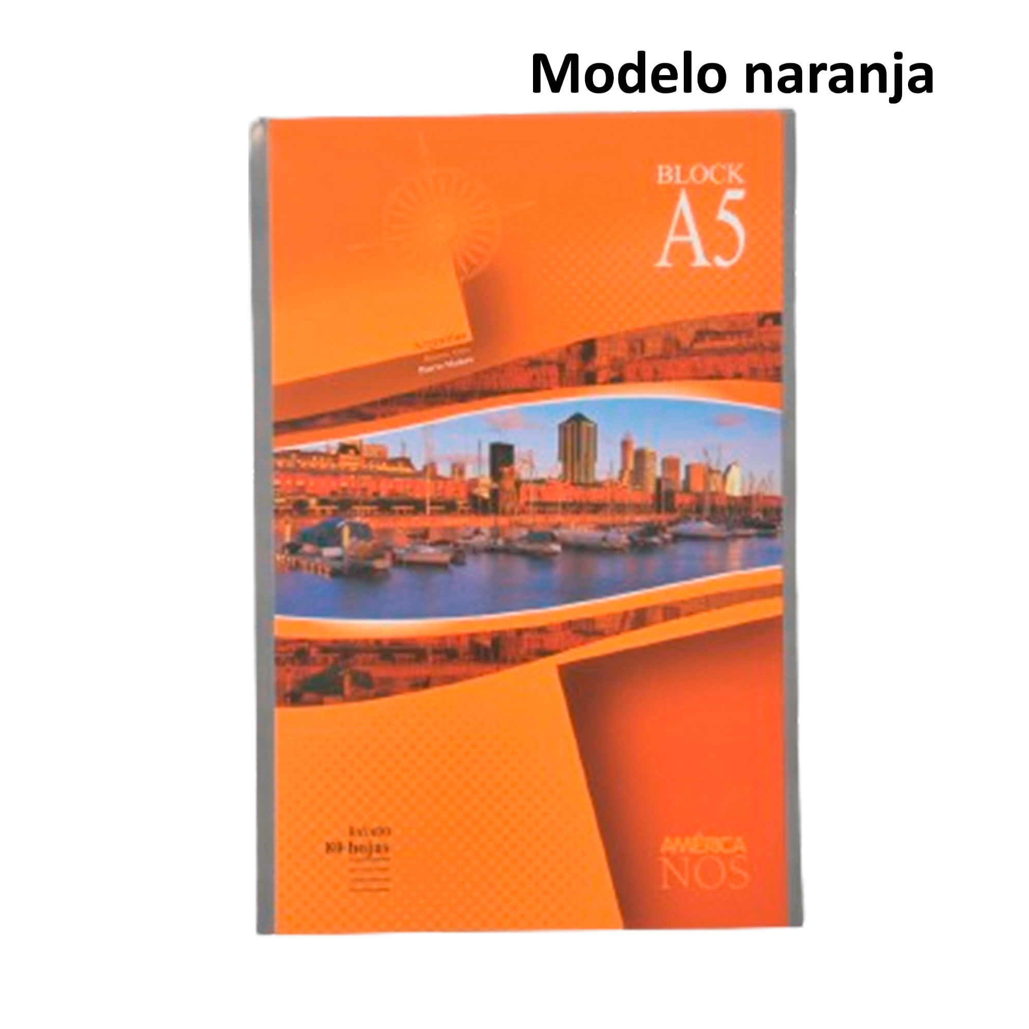 Block América nos 2 A5 rayado 80 hojas (Modelos Surtidos) - Carrefour