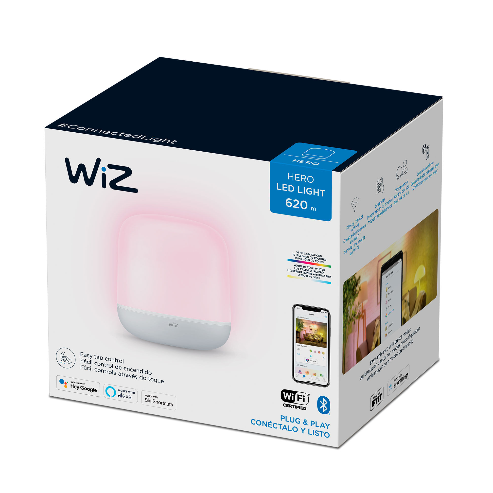 Luz Philips wiz led hero RGB - Carrefour Luz Philips wiz led hero RGB - Carrefour