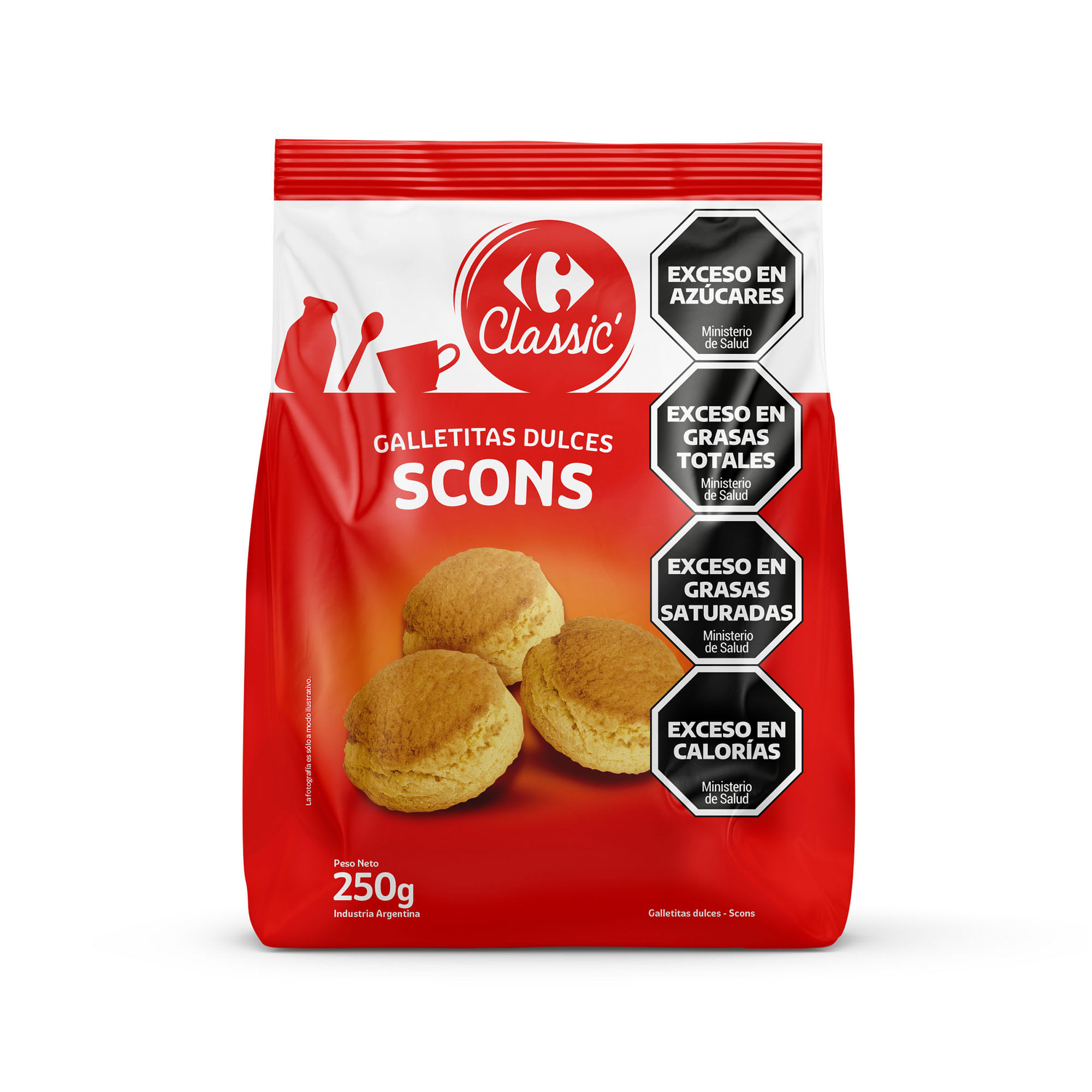 Galletitas scons Carrefour Classic 250 g. - Carrefour