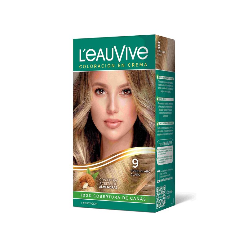 Color permanente L'eauVive kit N9 rubio claro claro 1 uni - Carrefour
