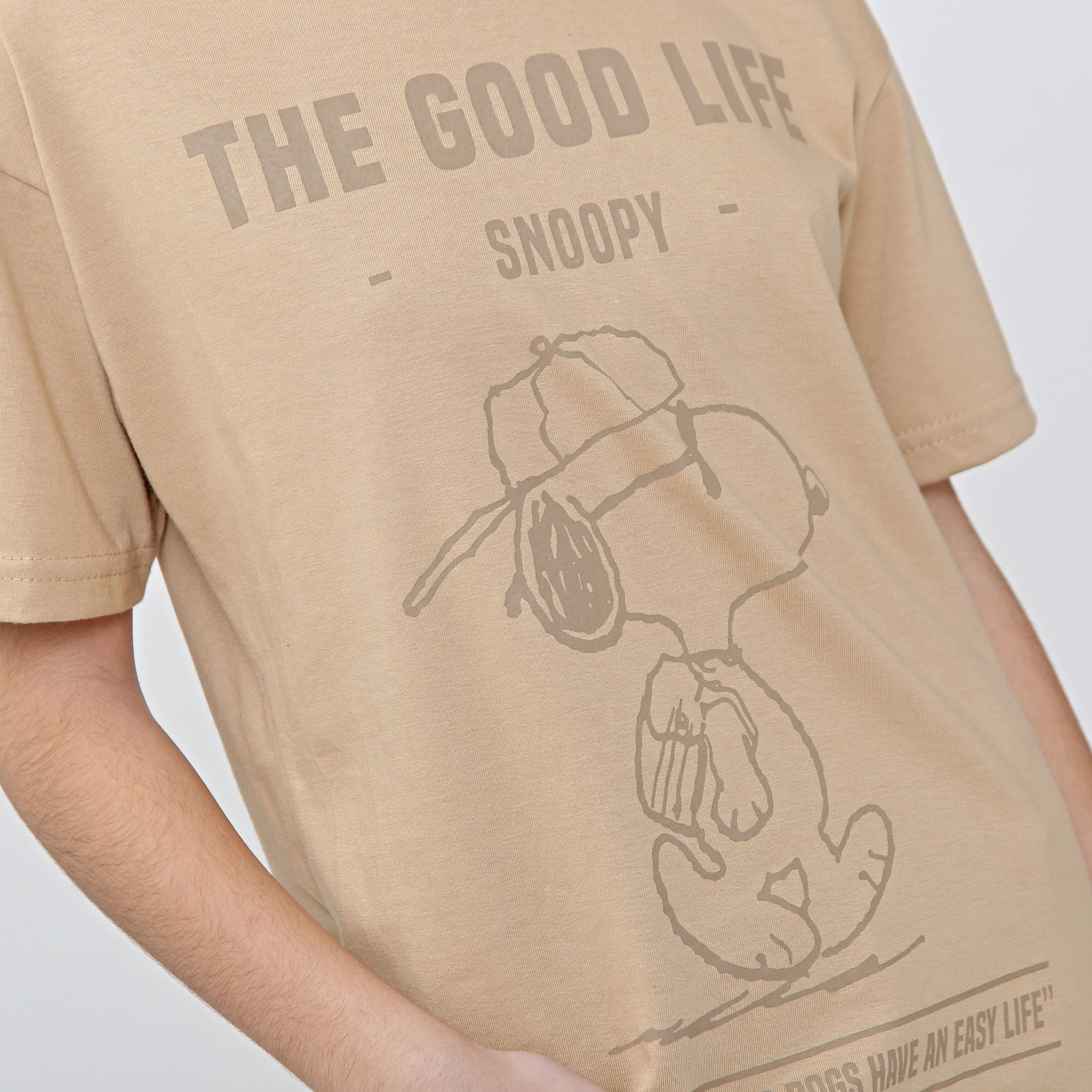Remeron manga corta estampado Snoopy - Carrefour