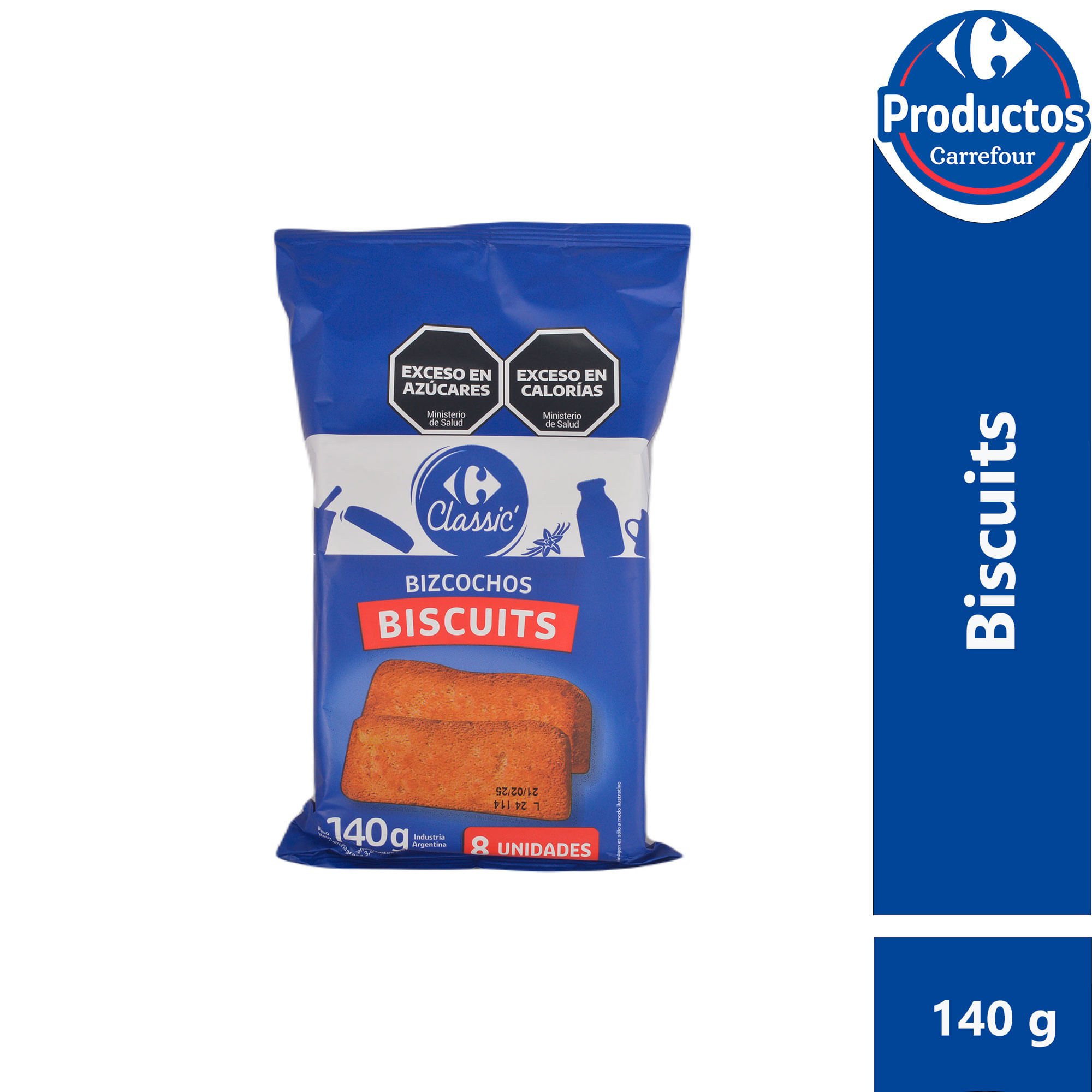 Bizcochos biscuits Carrefour Classic 140 g. - Carrefour