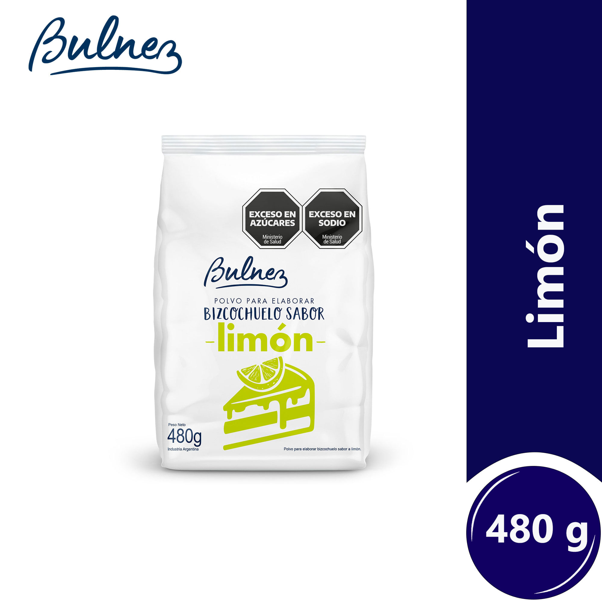 Premezcla de bizcochuelo limón Bulnez 480 g. - Carrefour