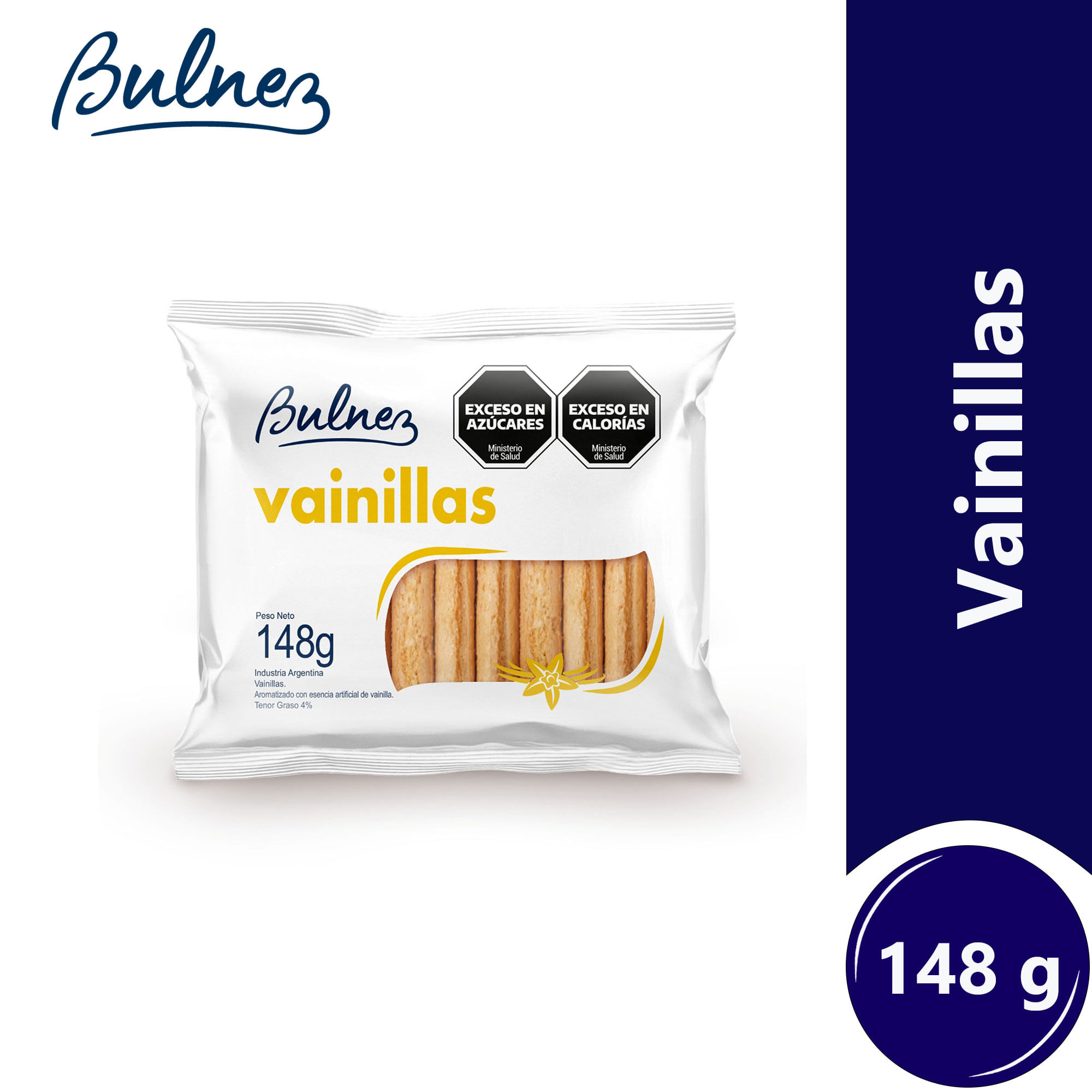 Vainillas Bulnez flow pack 148 g. - Carrefour