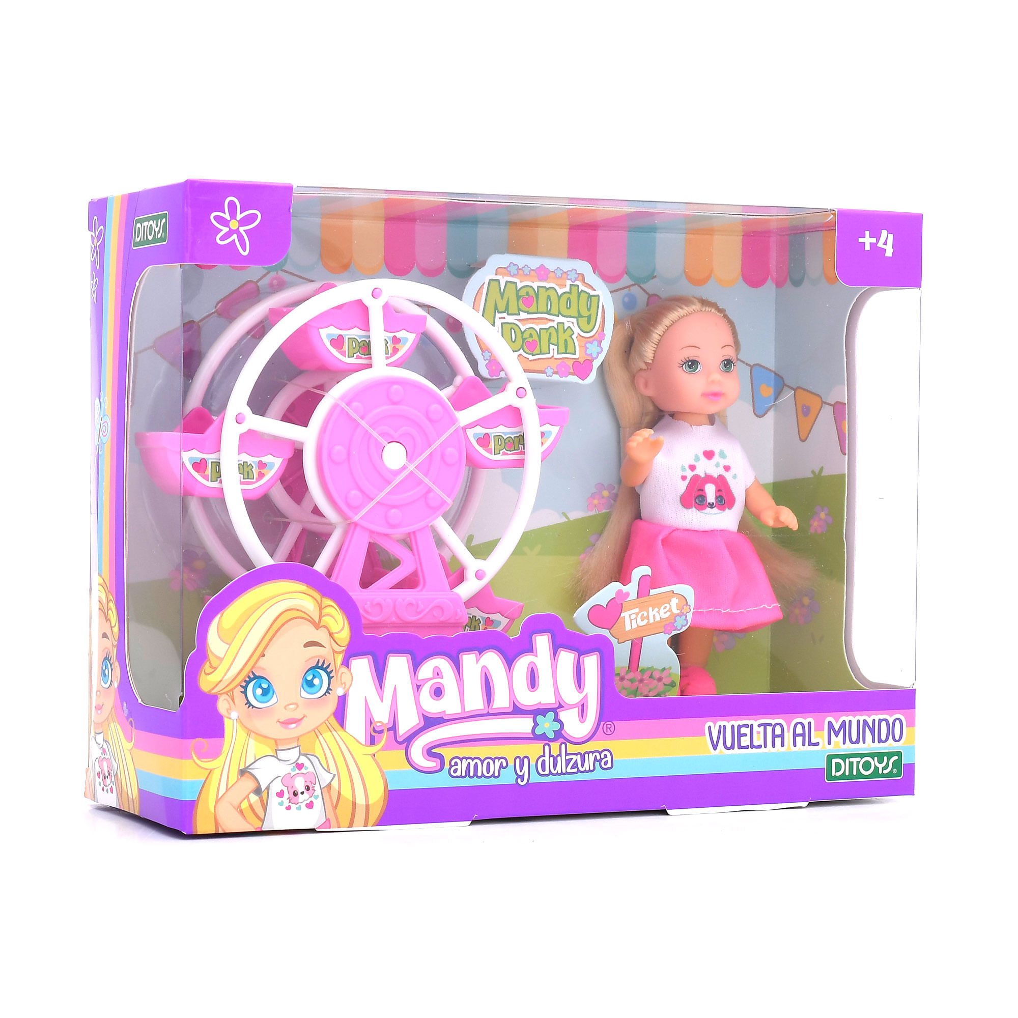 Muñeca mandy vuelta al mundo - Carrefour