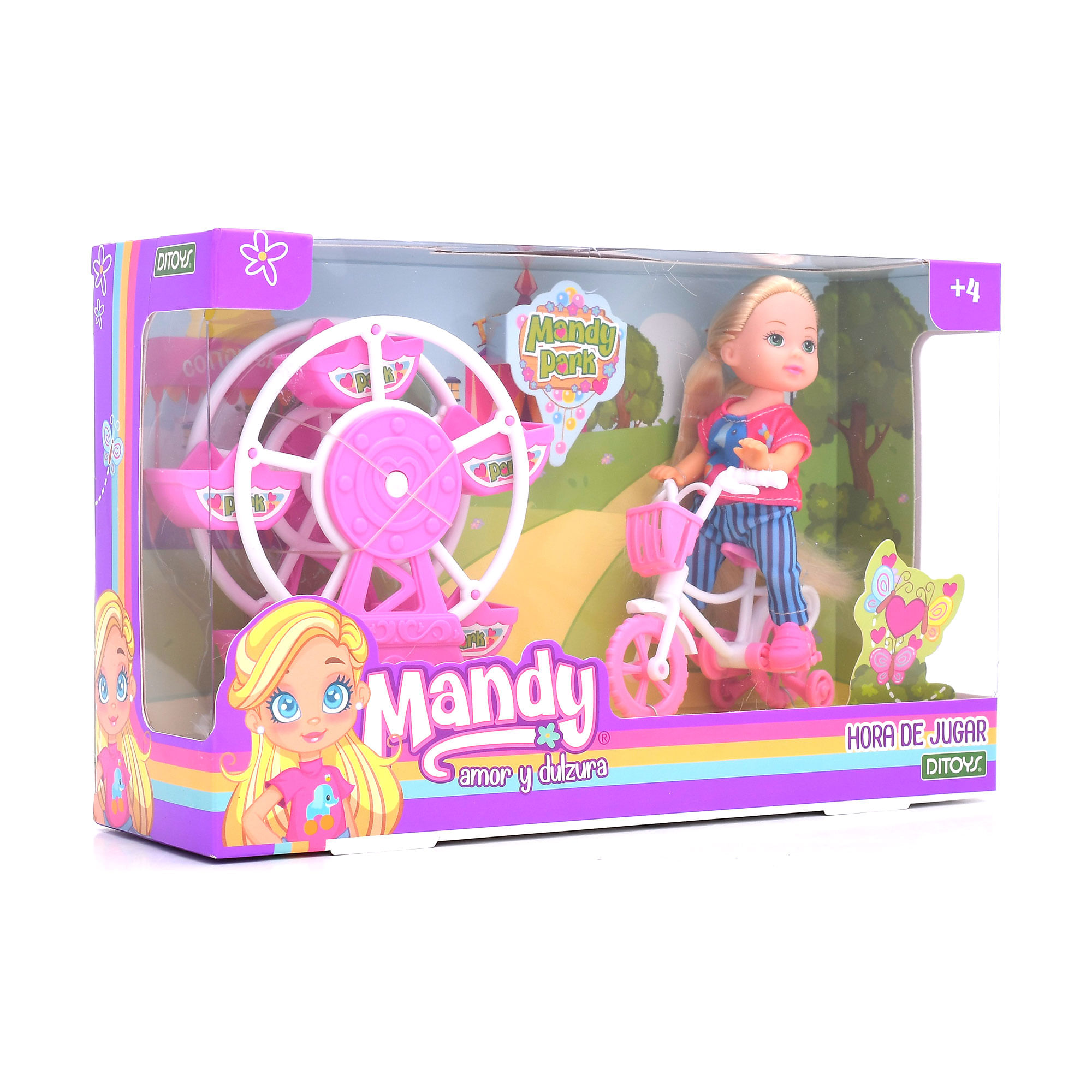 Muñeca mandy hora de jugar - Carrefour