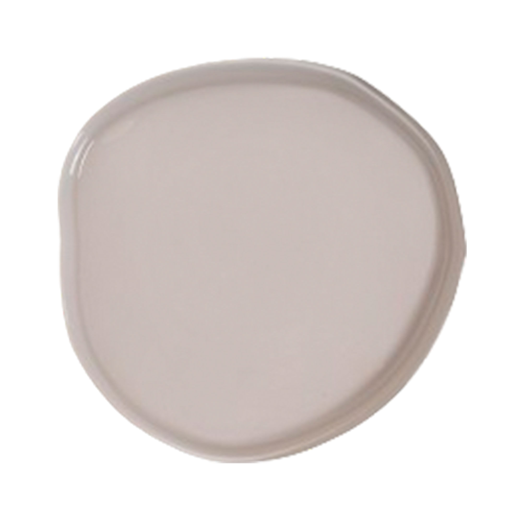 Plato de pan vidrio irregular black sea 18 cm - Carrefour