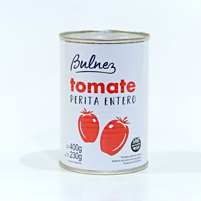 Tomate perita entero Bulnez en lata 400 g. - Carrefour