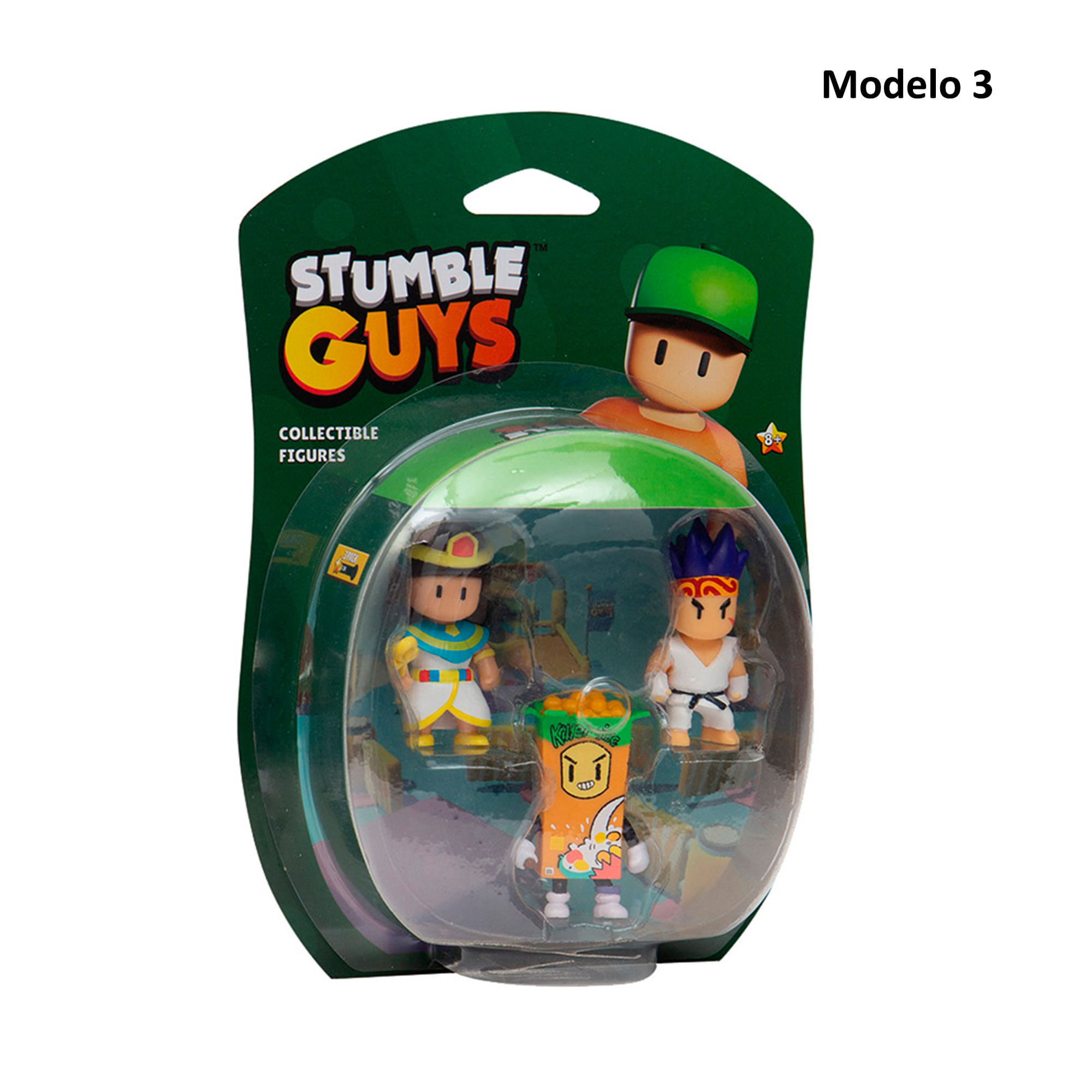 Personaje stumble guys set x 3 (Modelos Surtidos) - Carrefour