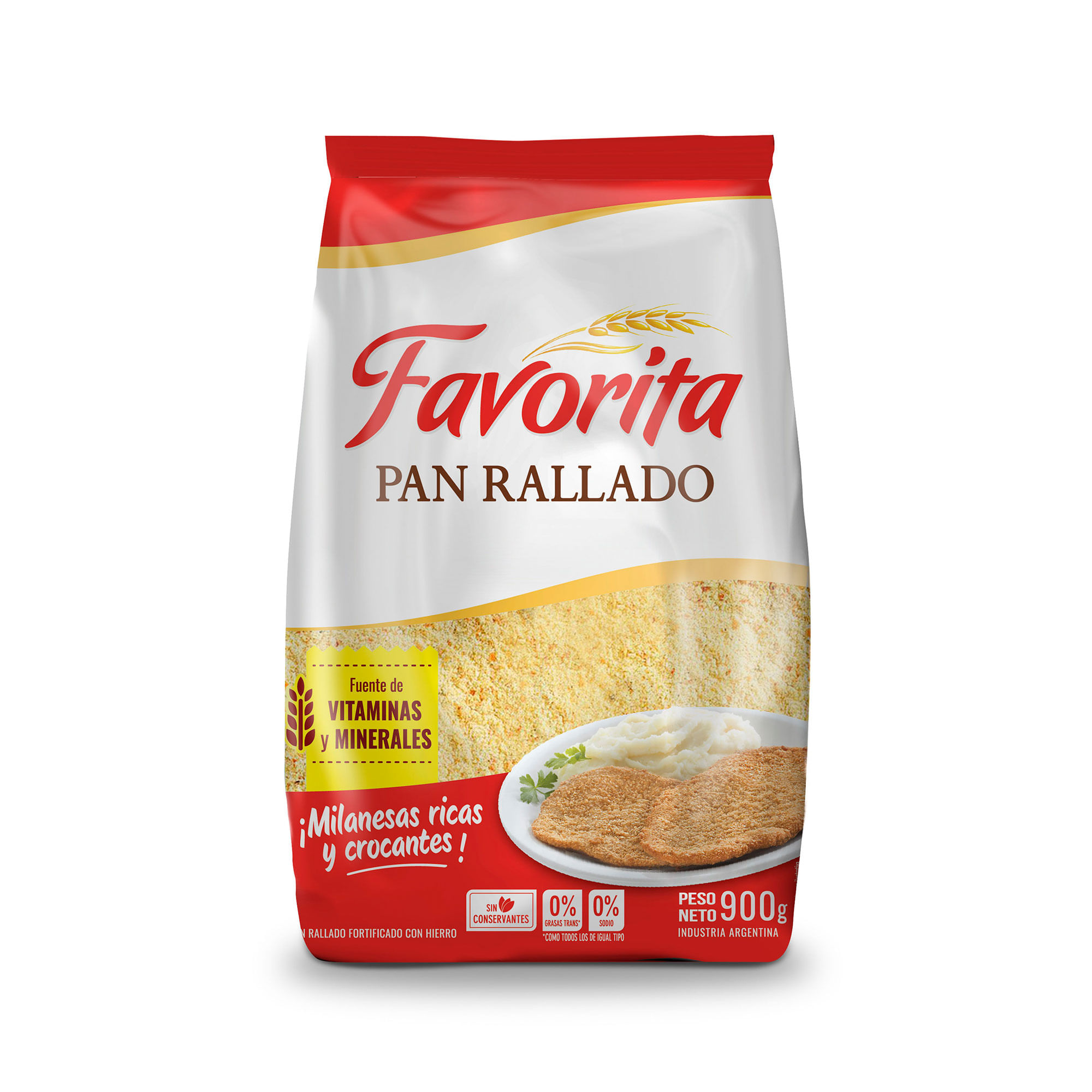Pan rallado Favorita vitaminas 900 g. - Carrefour