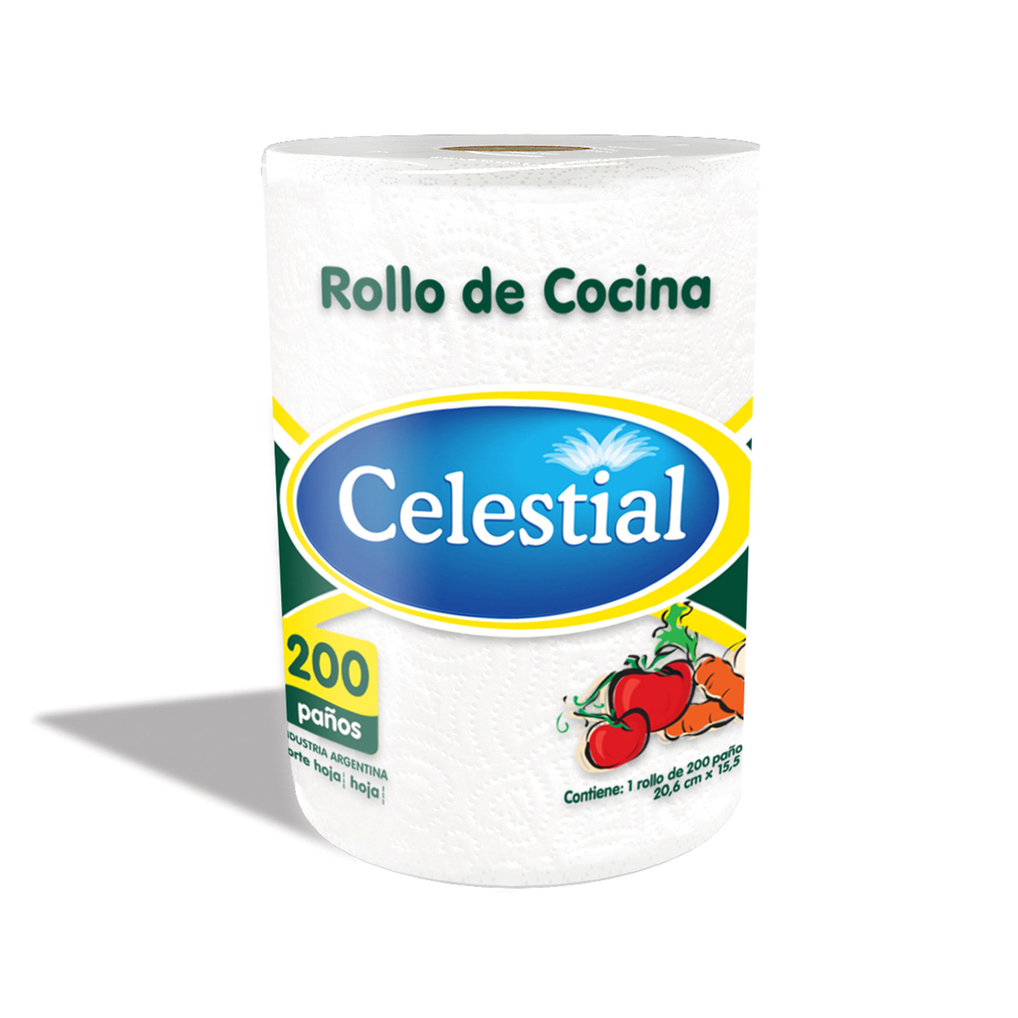 Rollo de cocina Celestial 200 paños. - Carrefour