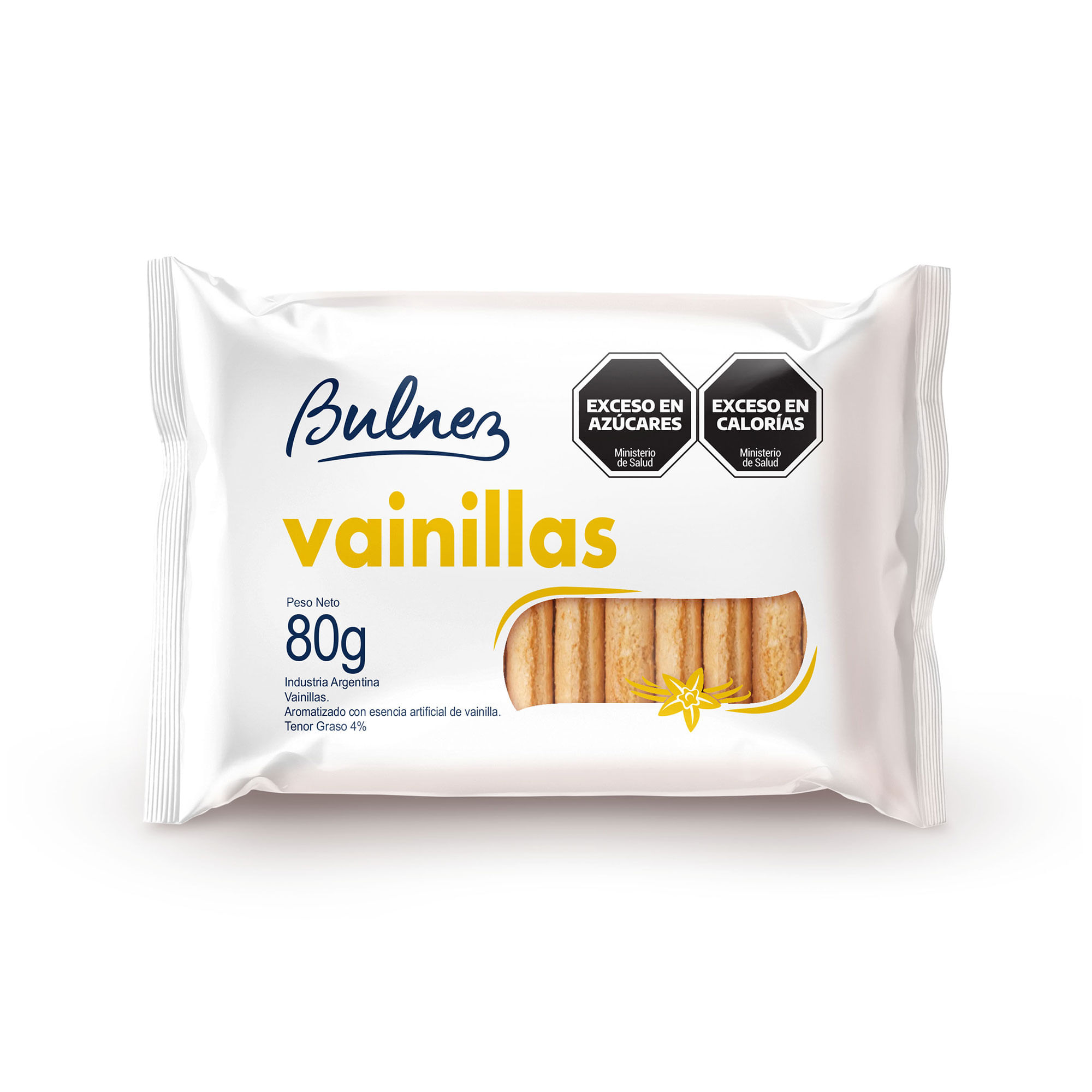 Galletitas vainillas Bulnez 80 g. - Carrefour