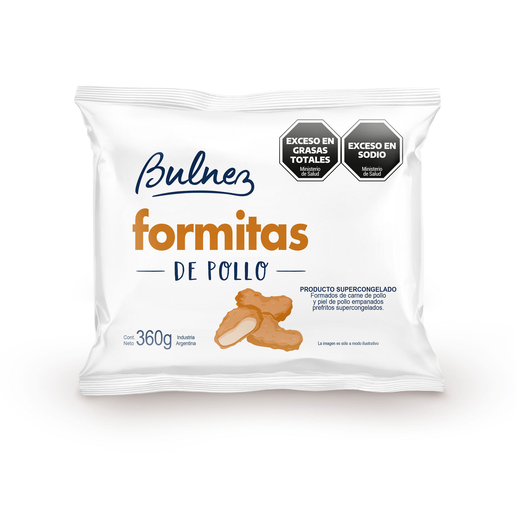 Formitas de pollo rebozadas Bulnez 360 g. - Carrefour