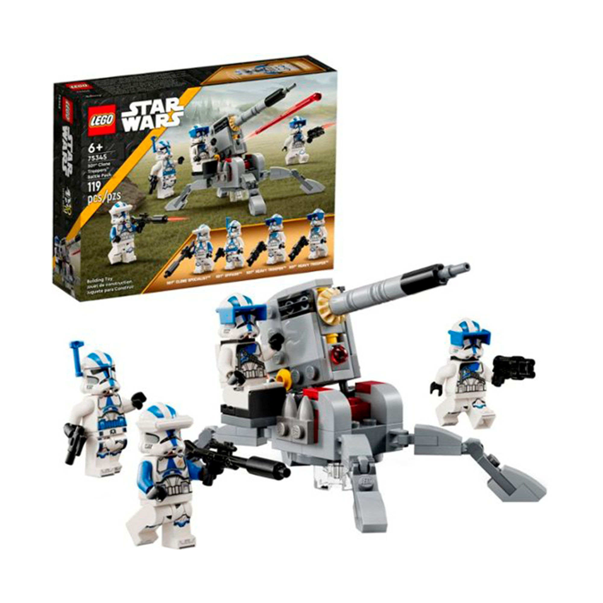 Juego Lego star waes clone troopers battle pack - Carrefour