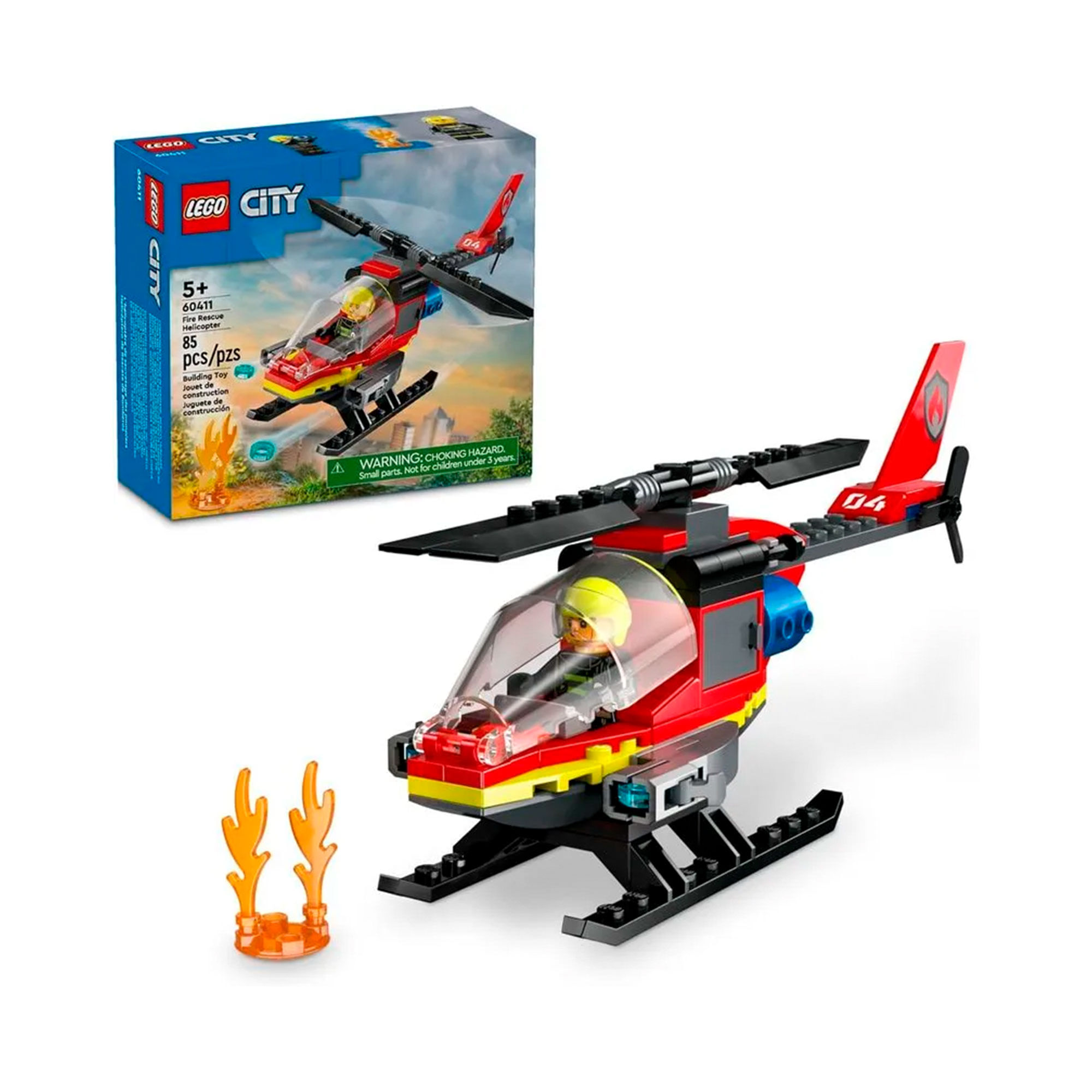 Juego Lego fire rescue helicopter - Carrefour